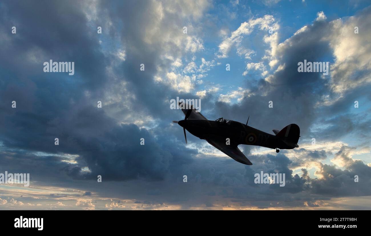 The Hawker Hurricane is a British single-seat fighter aircraft of the ...