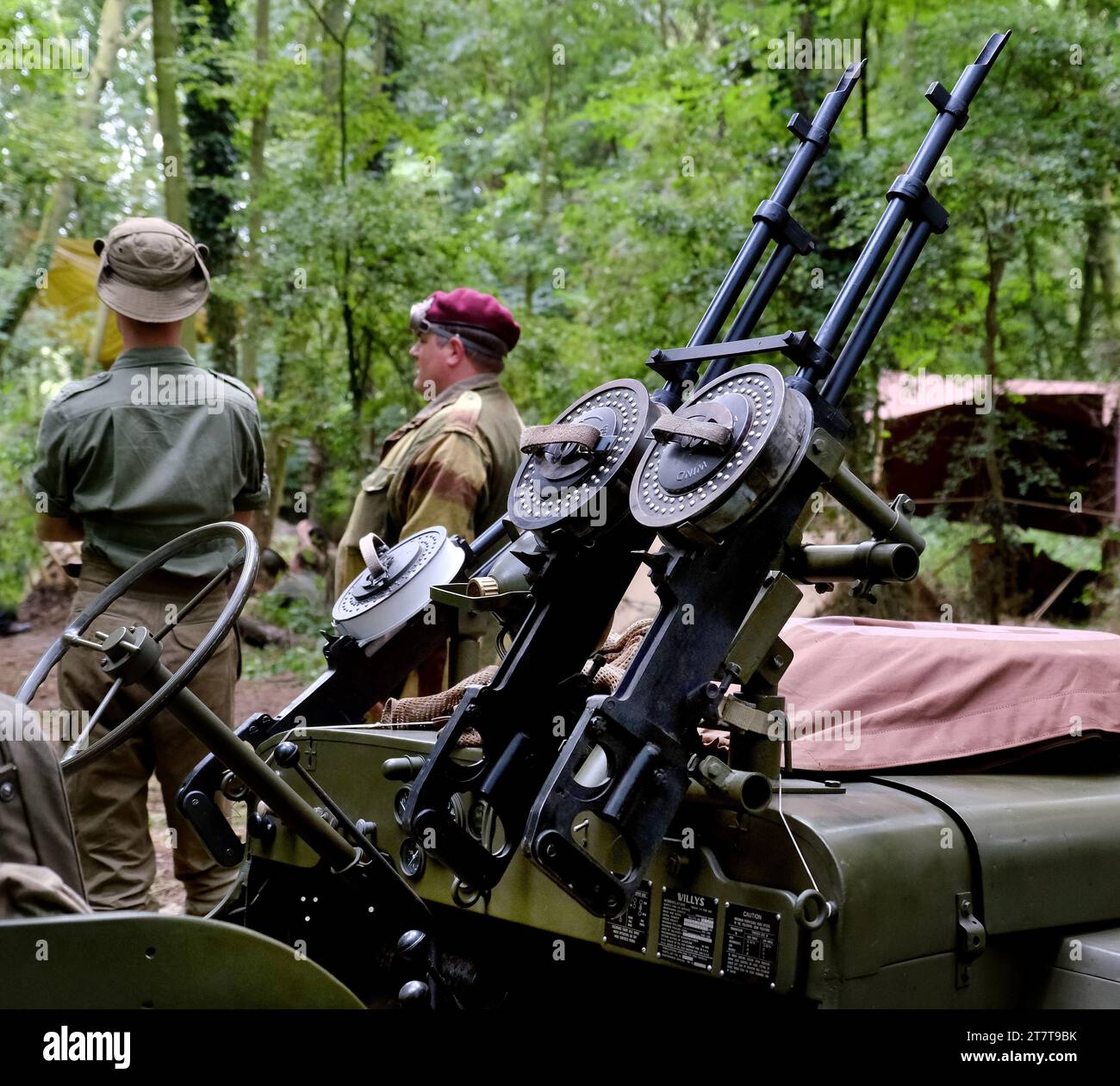 Vickers machine guns hi-res stock photography and images - Alamy