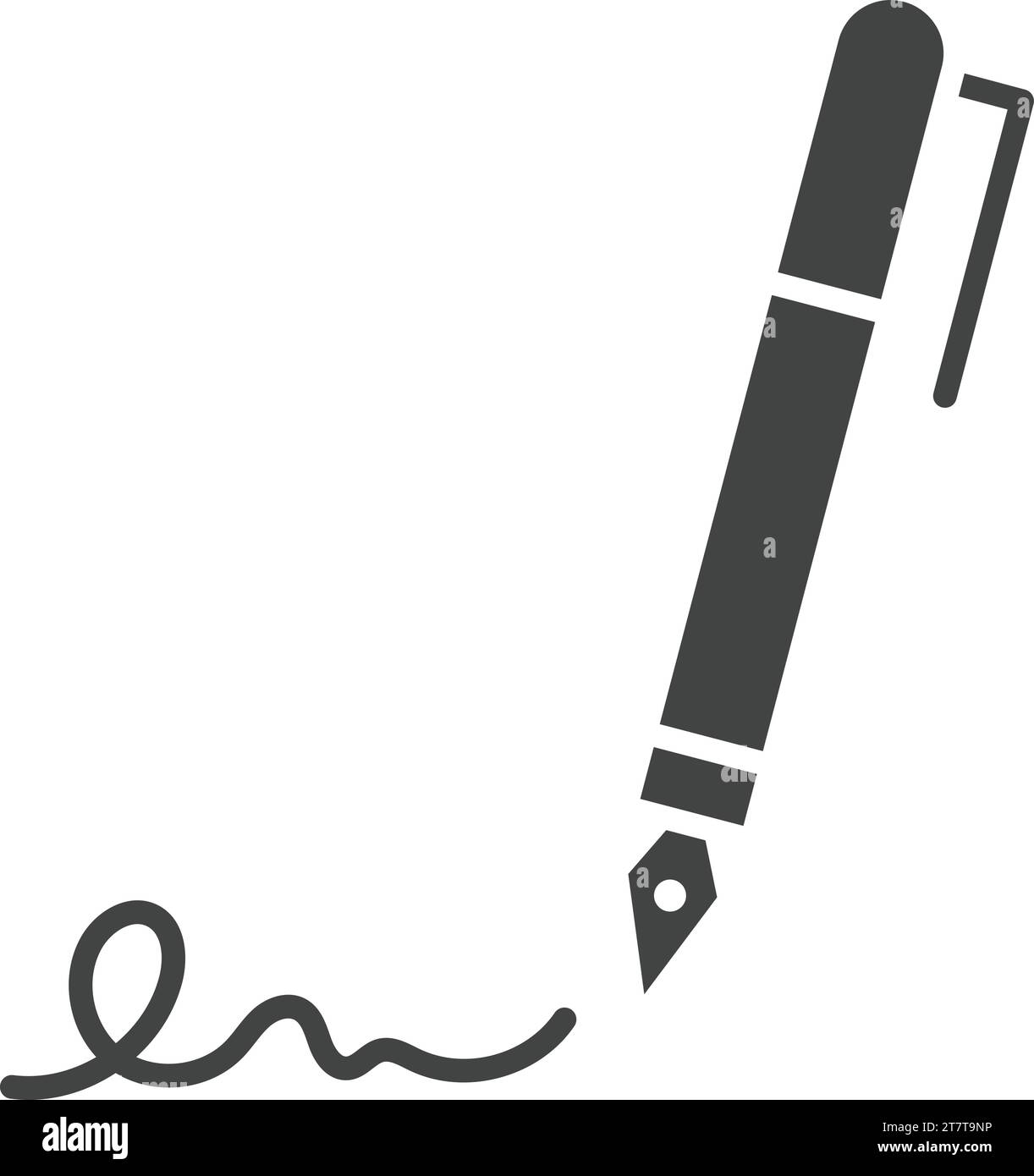 Signatures icon vector image Stock Vector Image & Art - Alamy