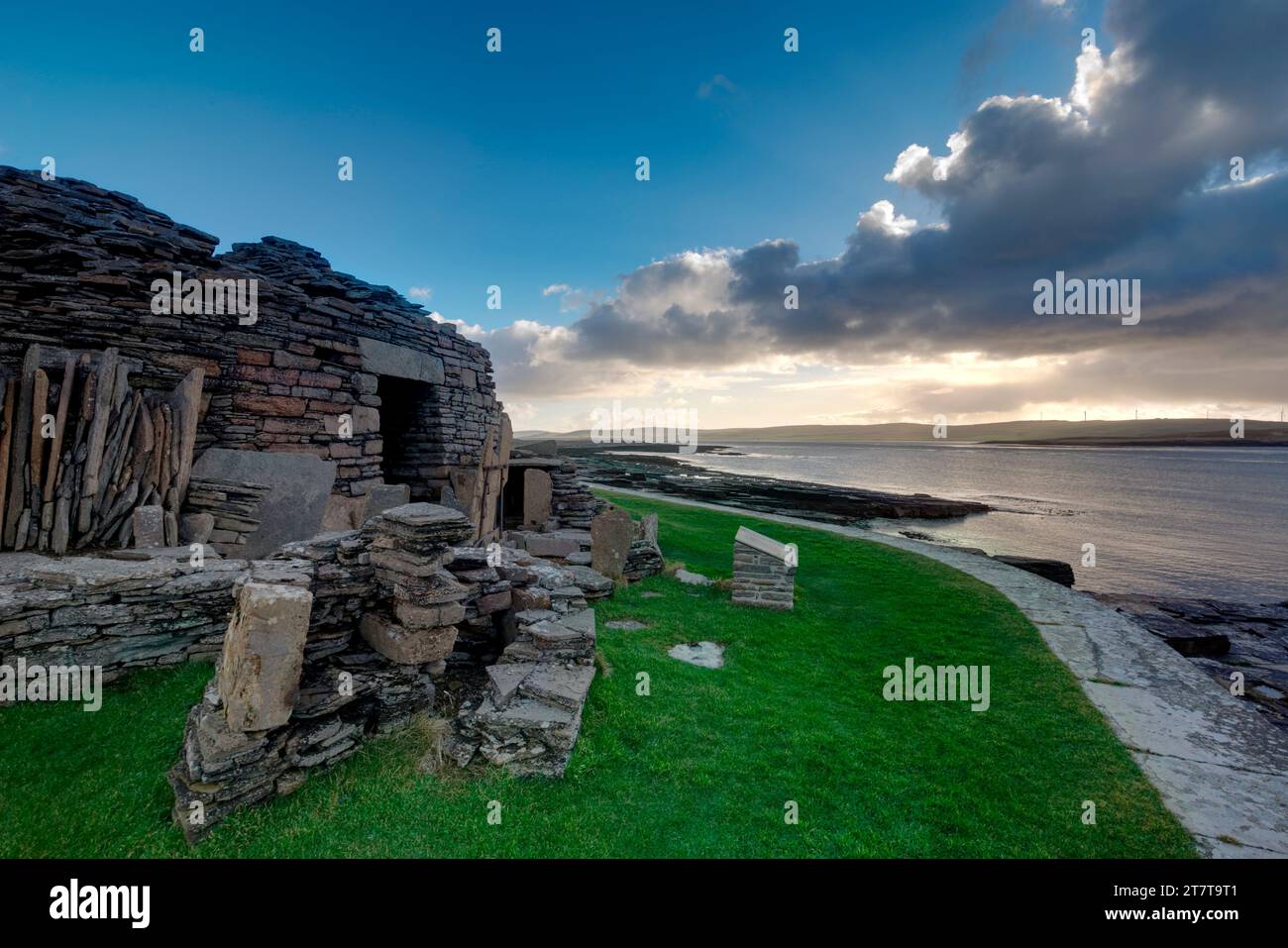 Midhowe broch hi-res stock photography and images - Alamy