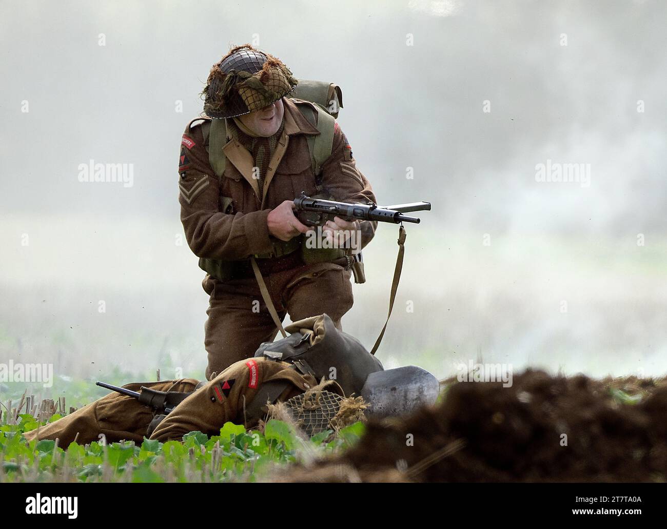 American battlefield scenes hi-res stock photography and images - Alamy
