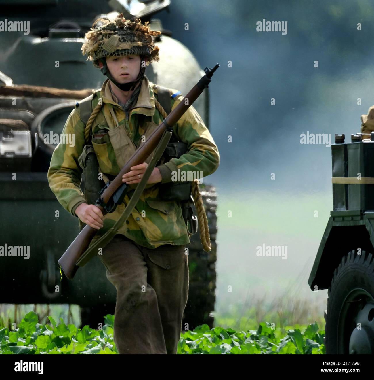 American battlefield scenes hi-res stock photography and images - Alamy