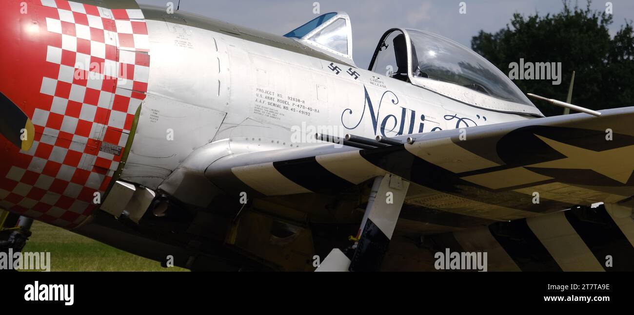 The Republic P-47 Thunderbolt is a World War II-era fighter aircraft ...