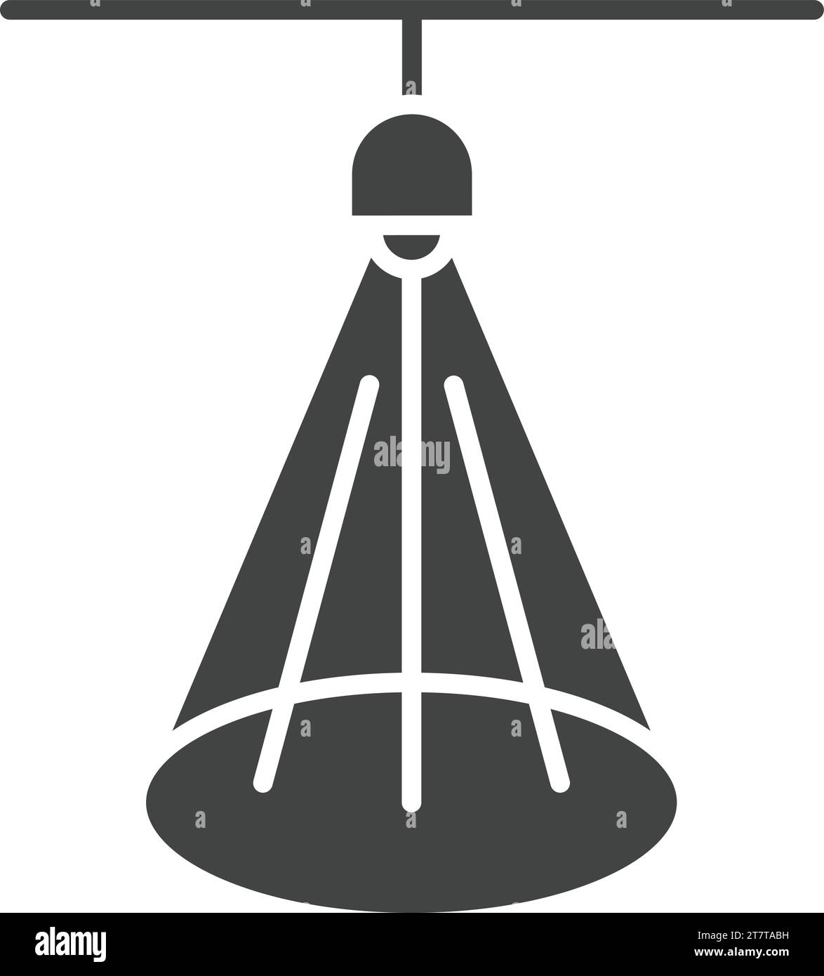 Spotlight icon vector image Stock Vector Image & Art - Alamy