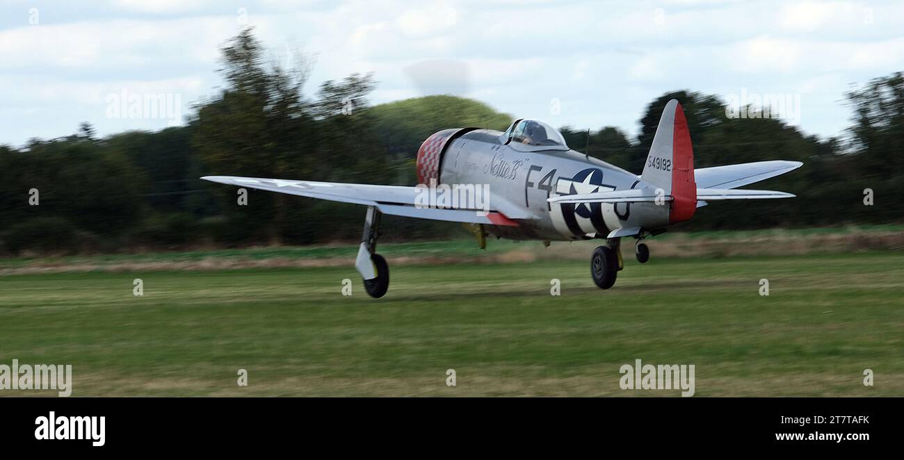 The Republic P-47 Thunderbolt is a World War II-era fighter aircraft ...