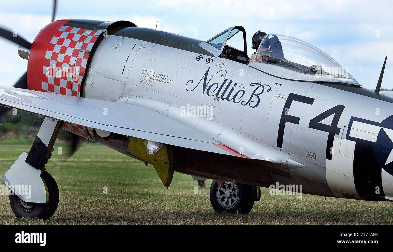 The Republic P-47 Thunderbolt is a World War II-era fighter aircraft ...