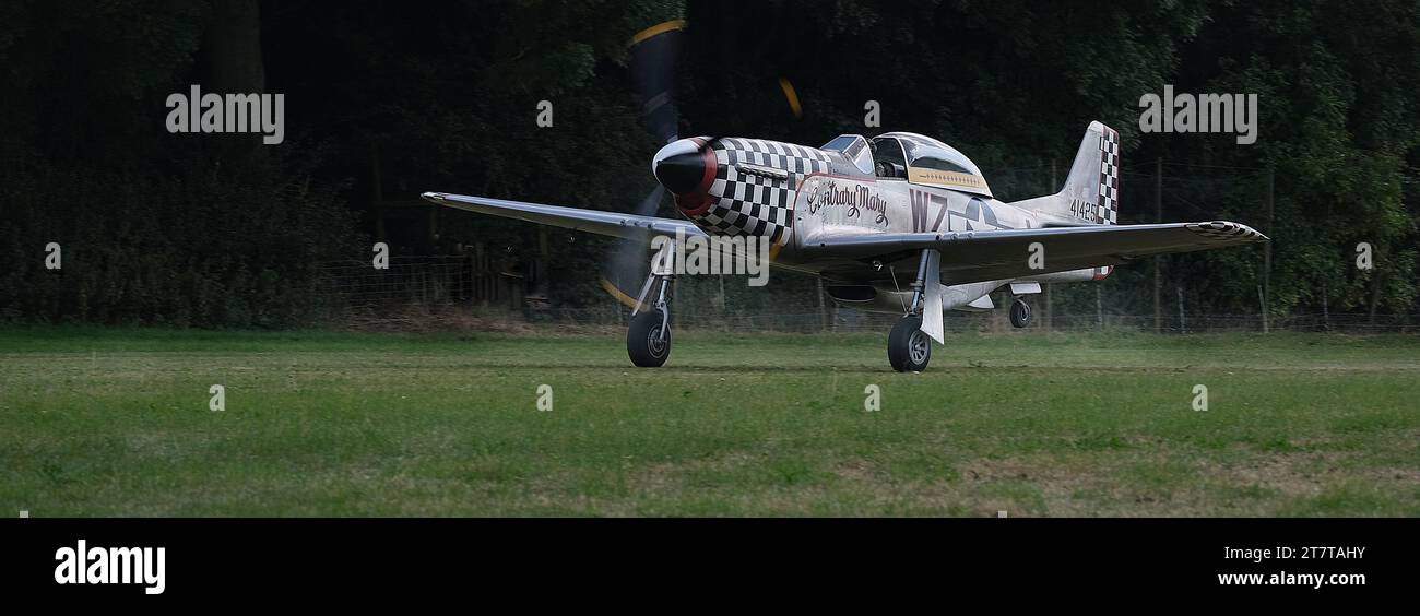 The North American Aviation P-51 Mustang is an American long-range ...