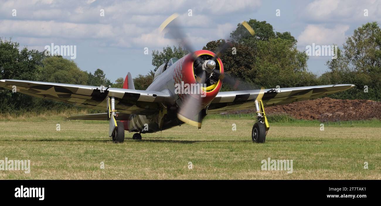 The Republic P-47 Thunderbolt is a World War II-era fighter aircraft ...