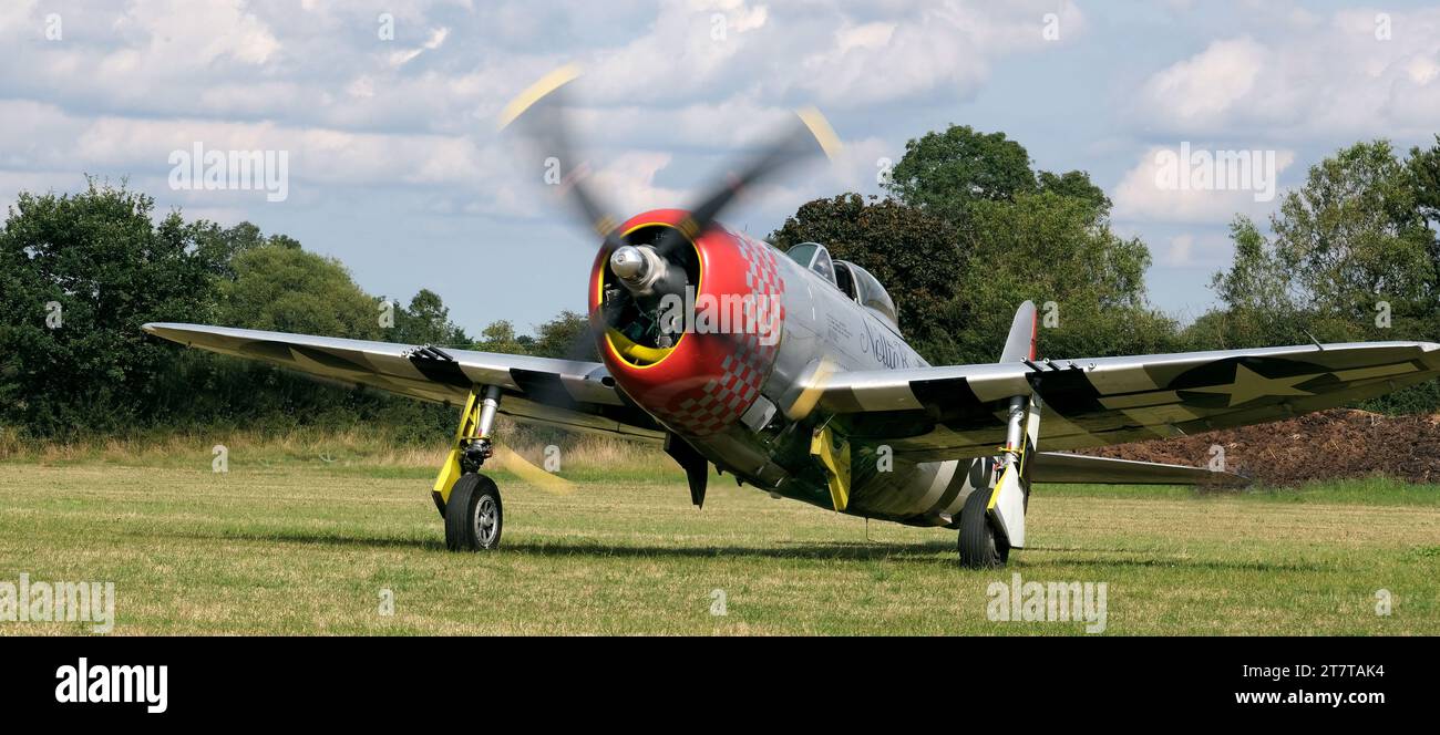 The Republic P-47 Thunderbolt is a World War II-era fighter aircraft ...