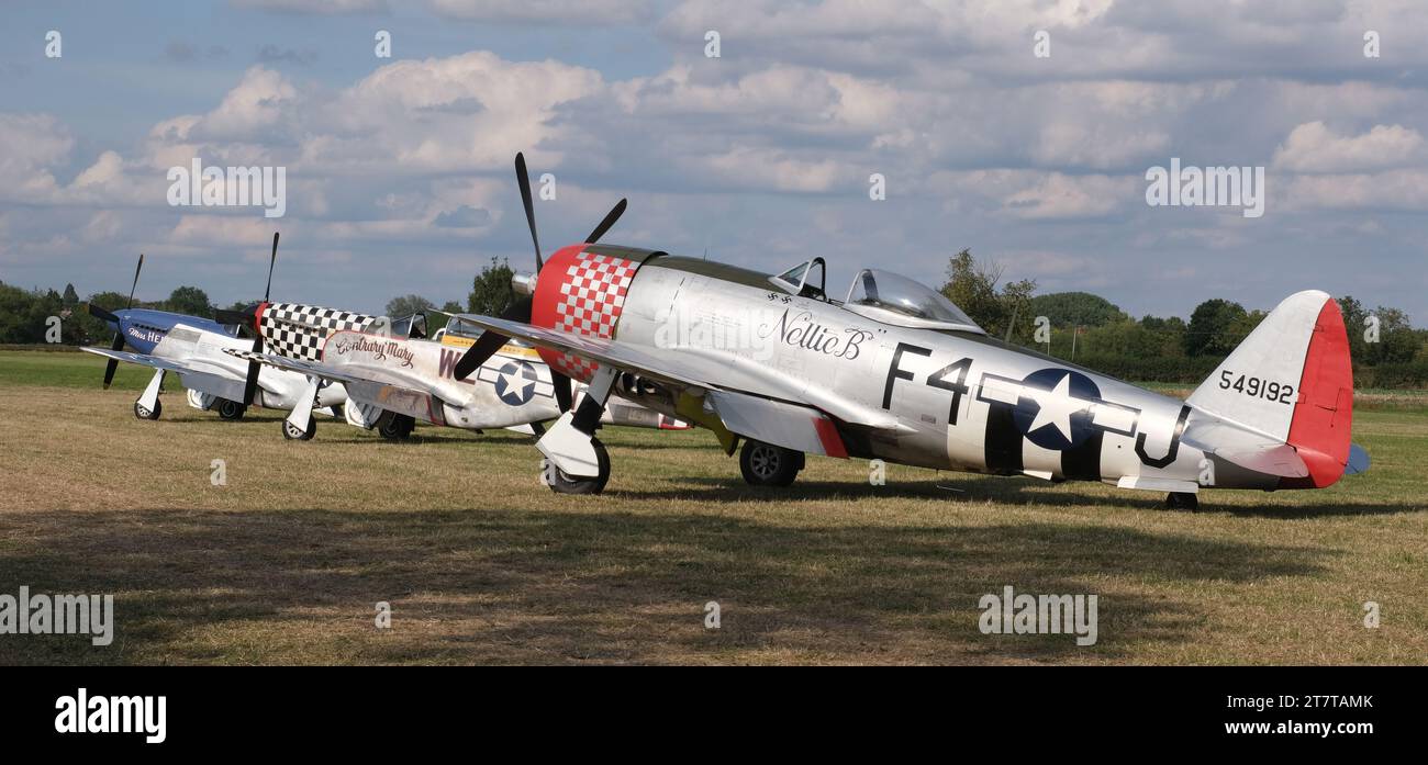 The Republic P-47 Thunderbolt is a World War II-era fighter aircraft ...