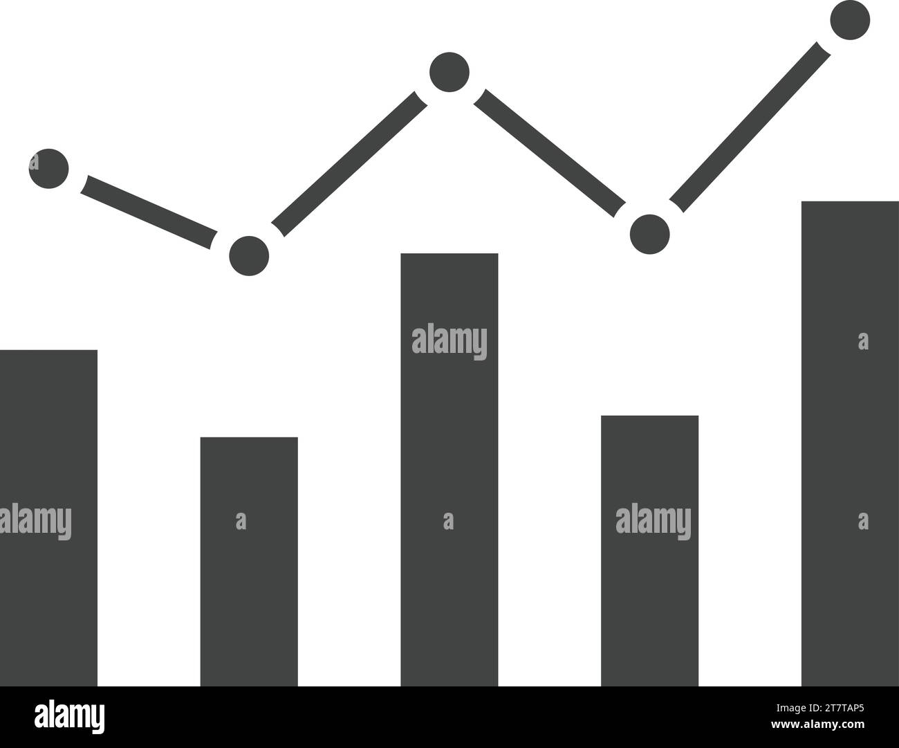 Statistical Graph icon vector image Stock Vector Image & Art - Alamy