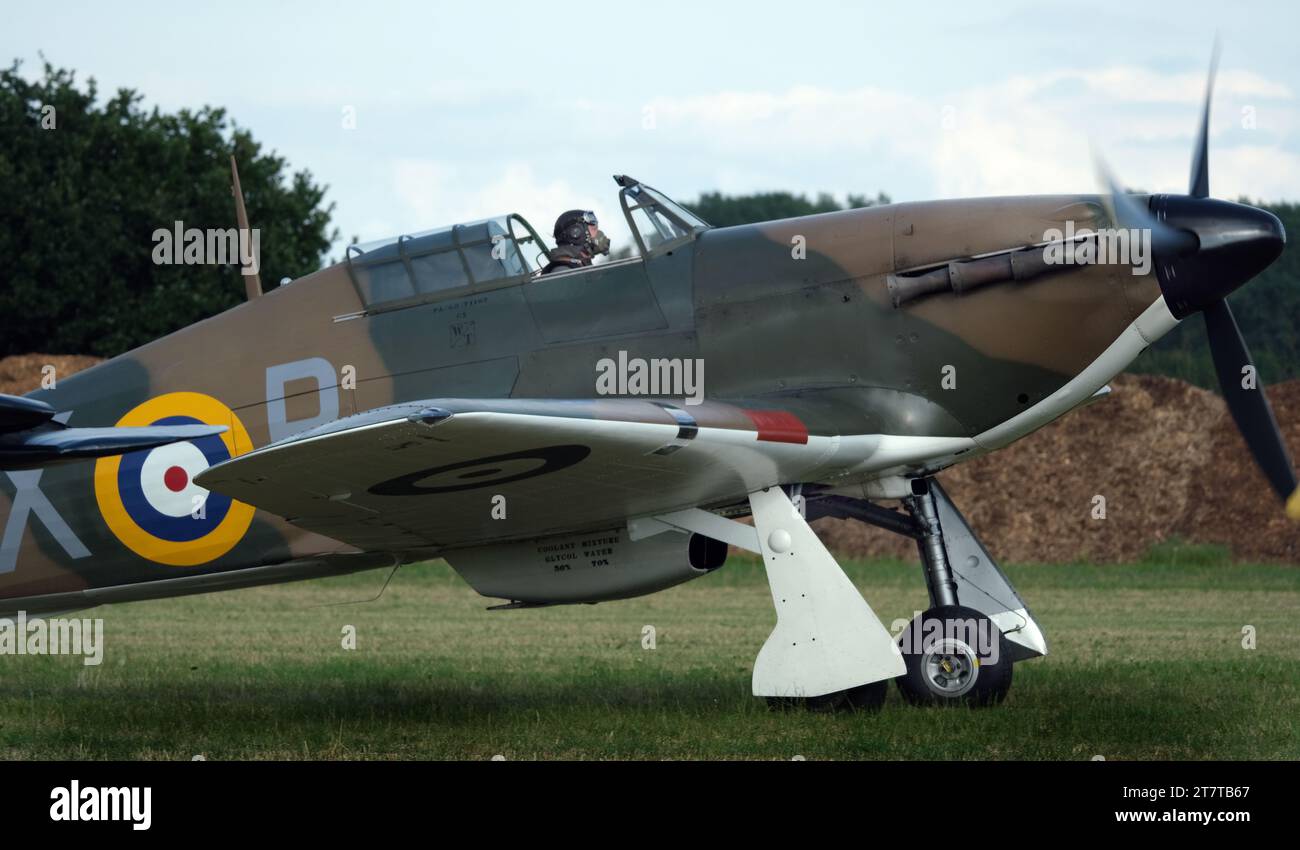 The Hawker Hurricane is a British single-seat fighter aircraft of the ...