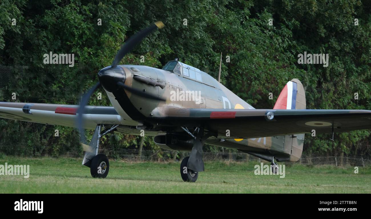 The Hawker Hurricane is a British single-seat fighter aircraft of the ...