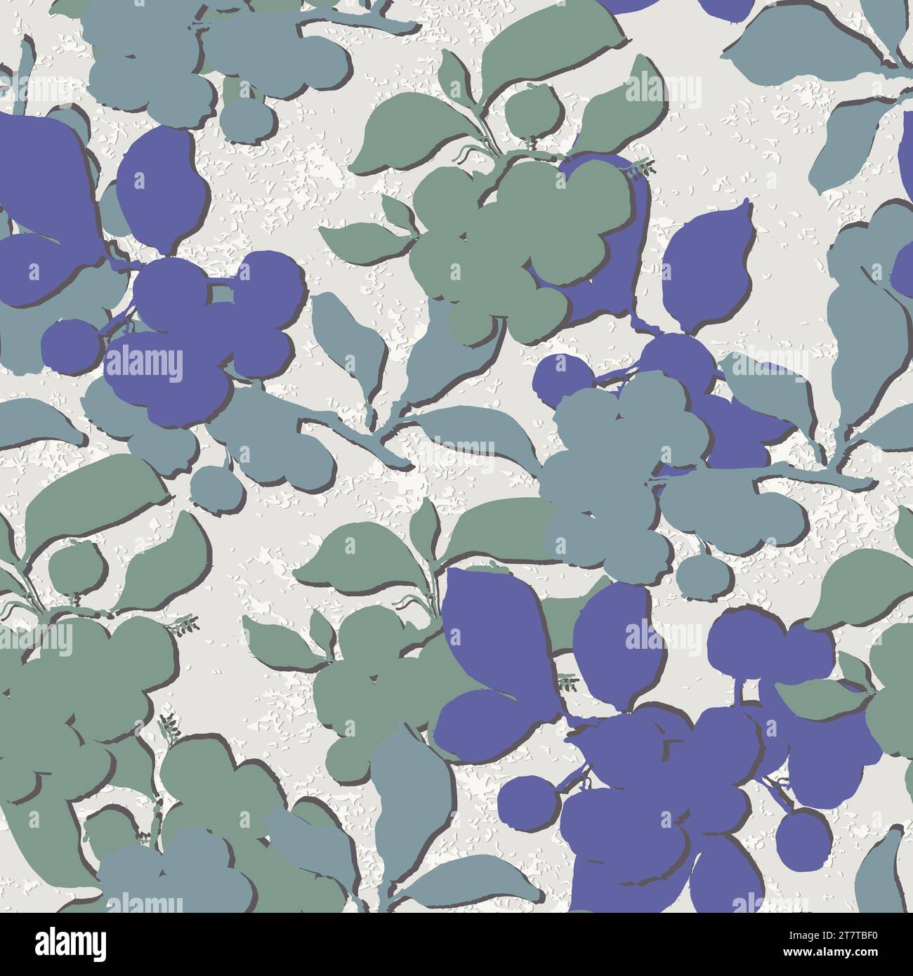 Seamless pattern sketch. Blueberry pattern vector sketch. Blueberry ...