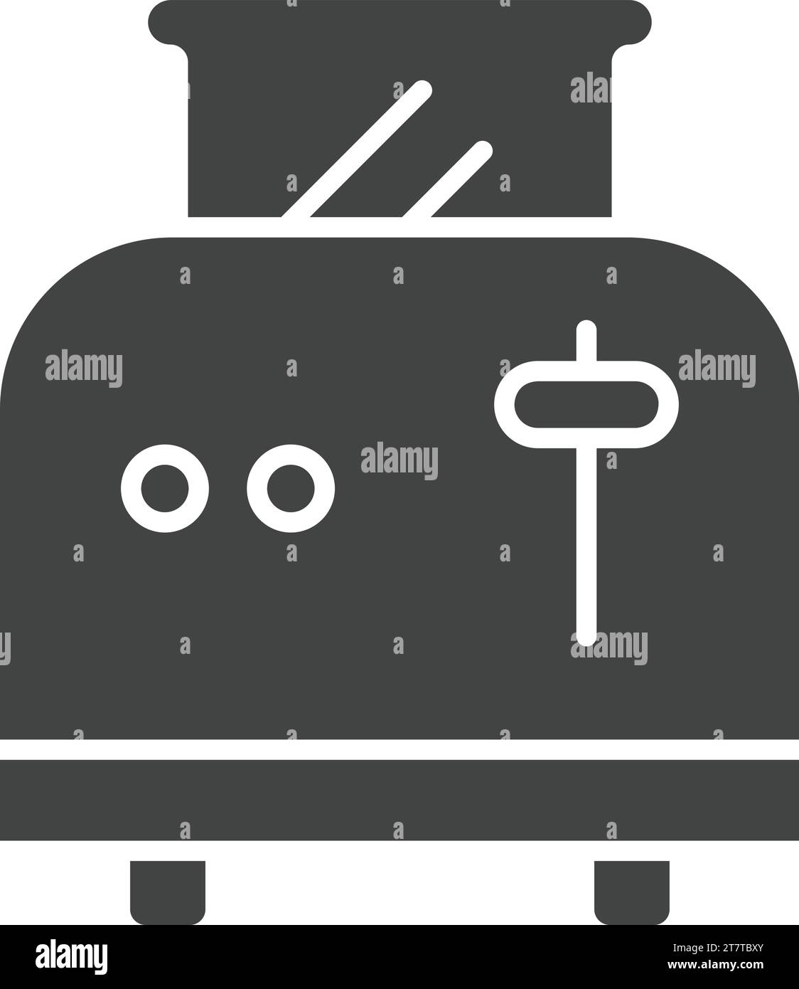 Toaster icon vector image Stock Vector Image & Art - Alamy