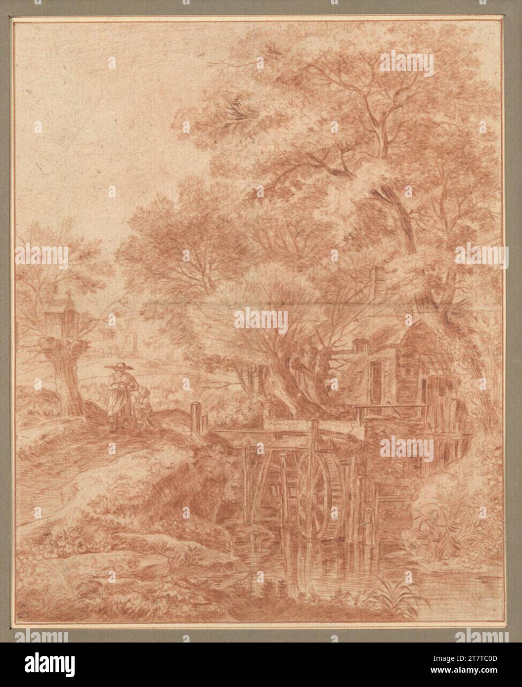 Watermill under trees hi-res stock photography and images - Alamy