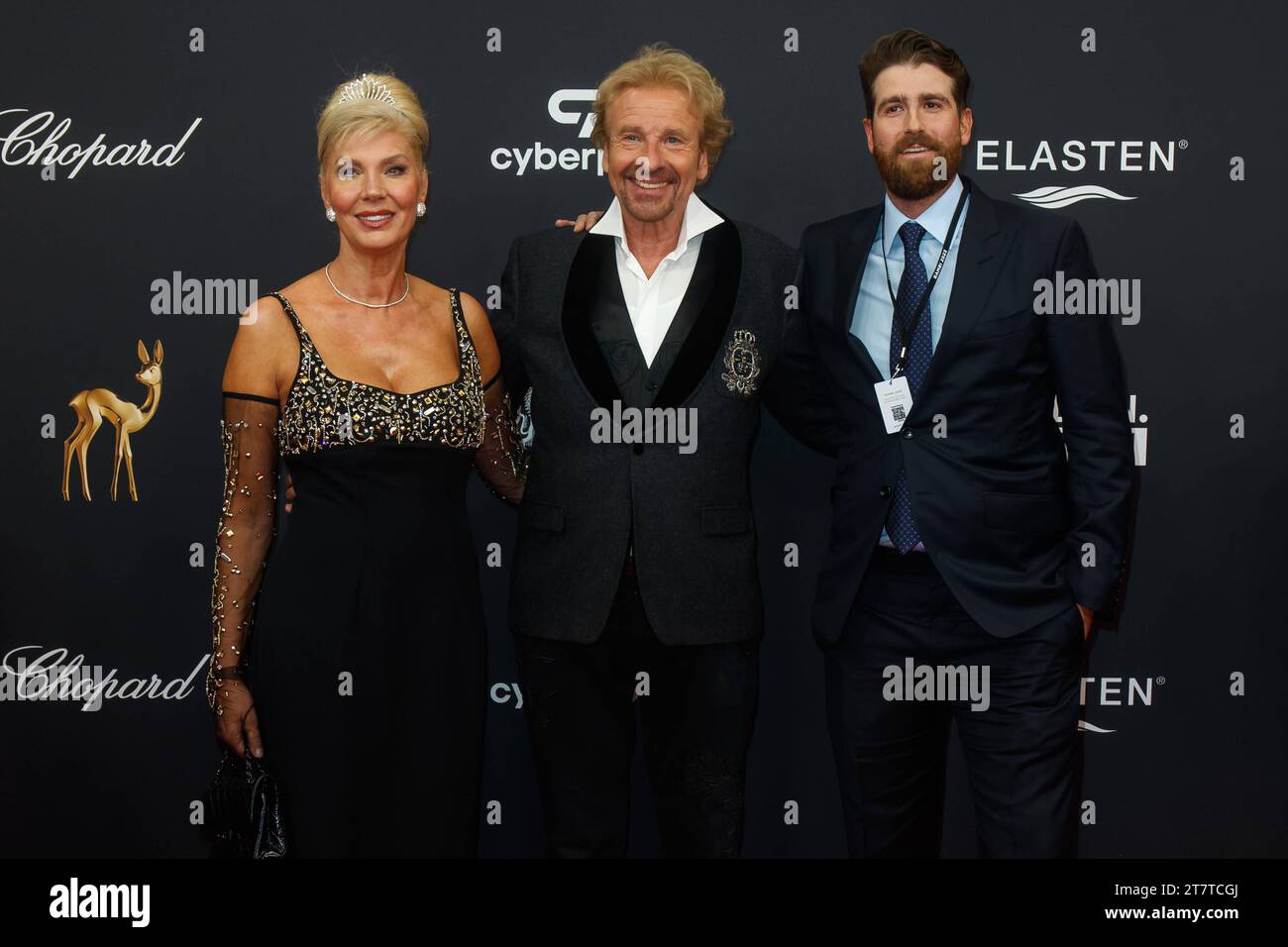 Bambi Verleihung 2023 Karina Mross, Thomas Gottschalk und Roman ...