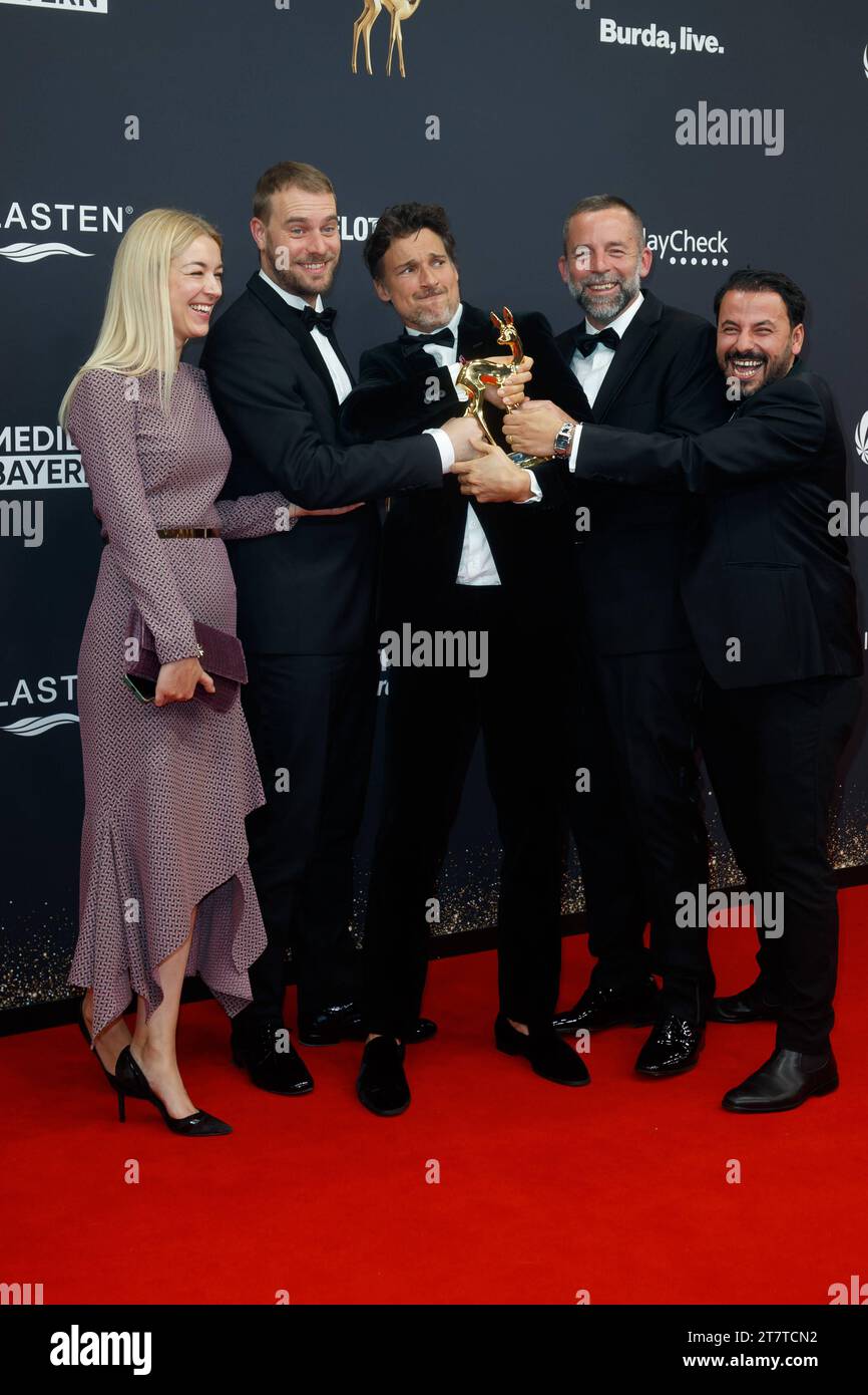 Bambi Verleihung 2023 Florian David Fitz, Dan Maag und HuÌˆseyin Tabak ...