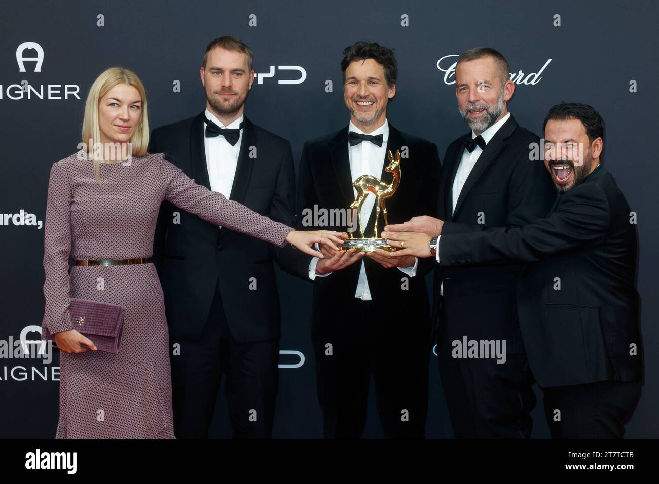 Bambi Verleihung 2023 Florian David Fitz, Dan Maag und HuÌˆseyin Tabak ...