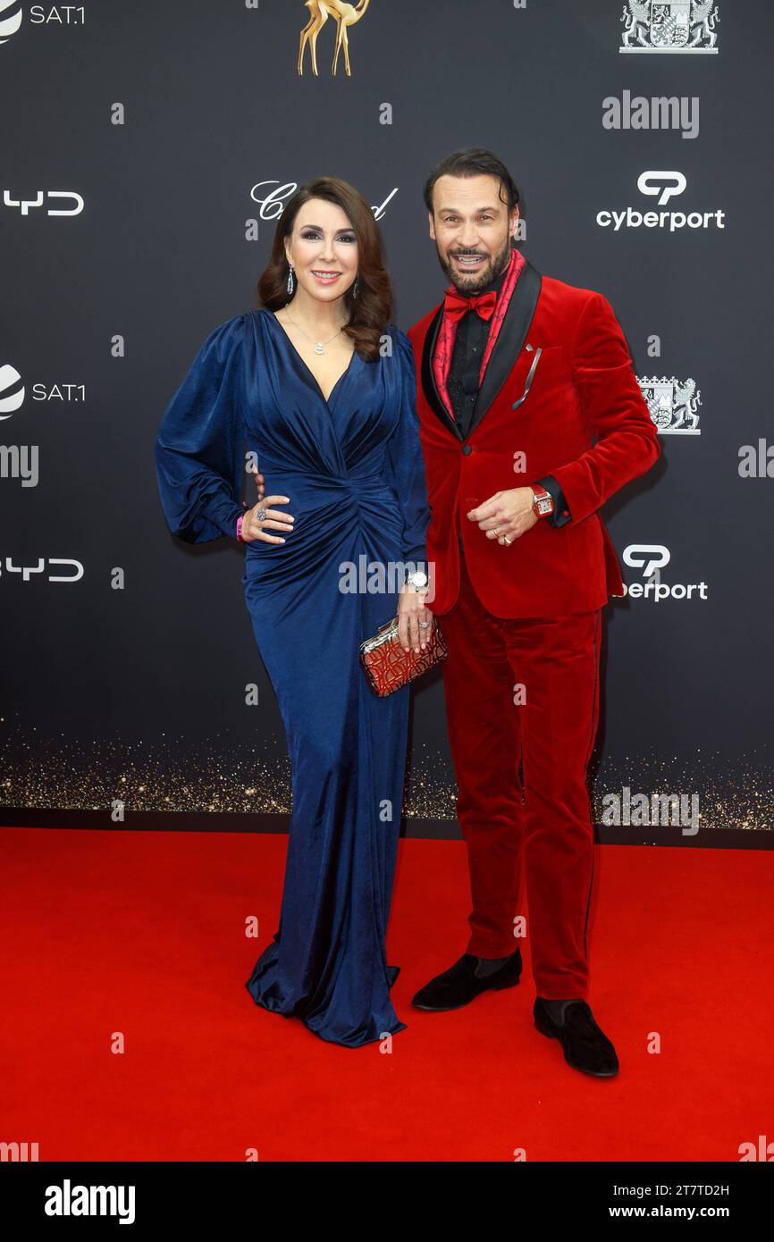 Bambi Verleihung 2023 Judith Williams und Alexander-Klaus Stecher bei ...