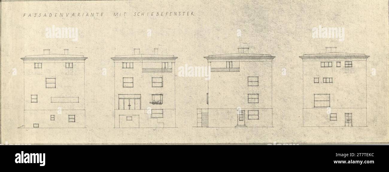 Adolf Loos (Entwerfer in) House Josef and Marie Rufer, Vienna XIII ...