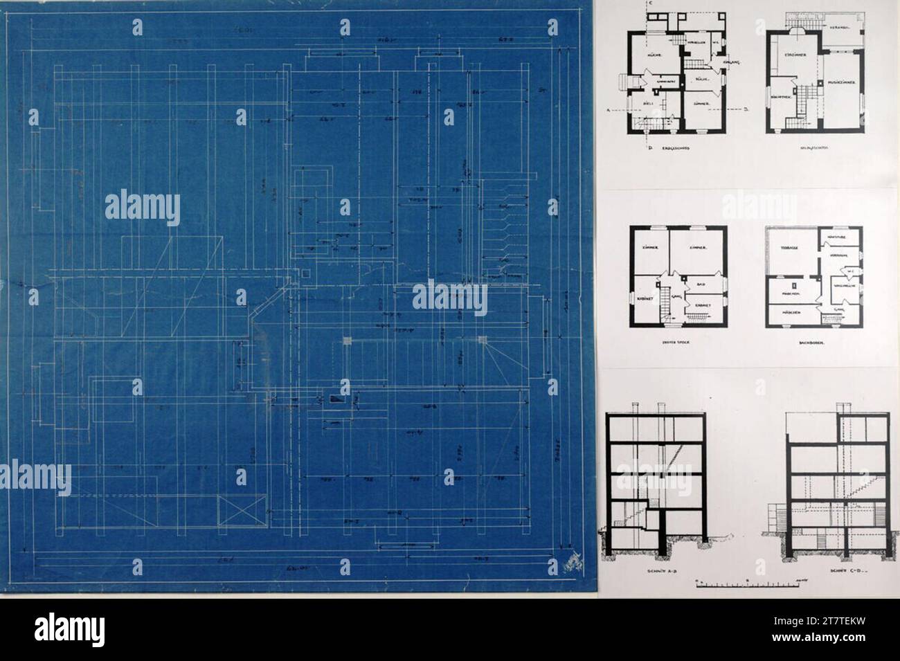 Adolf Loos (Entwerfer in) House Josef and Marie Rufer, Vienna XIII ...