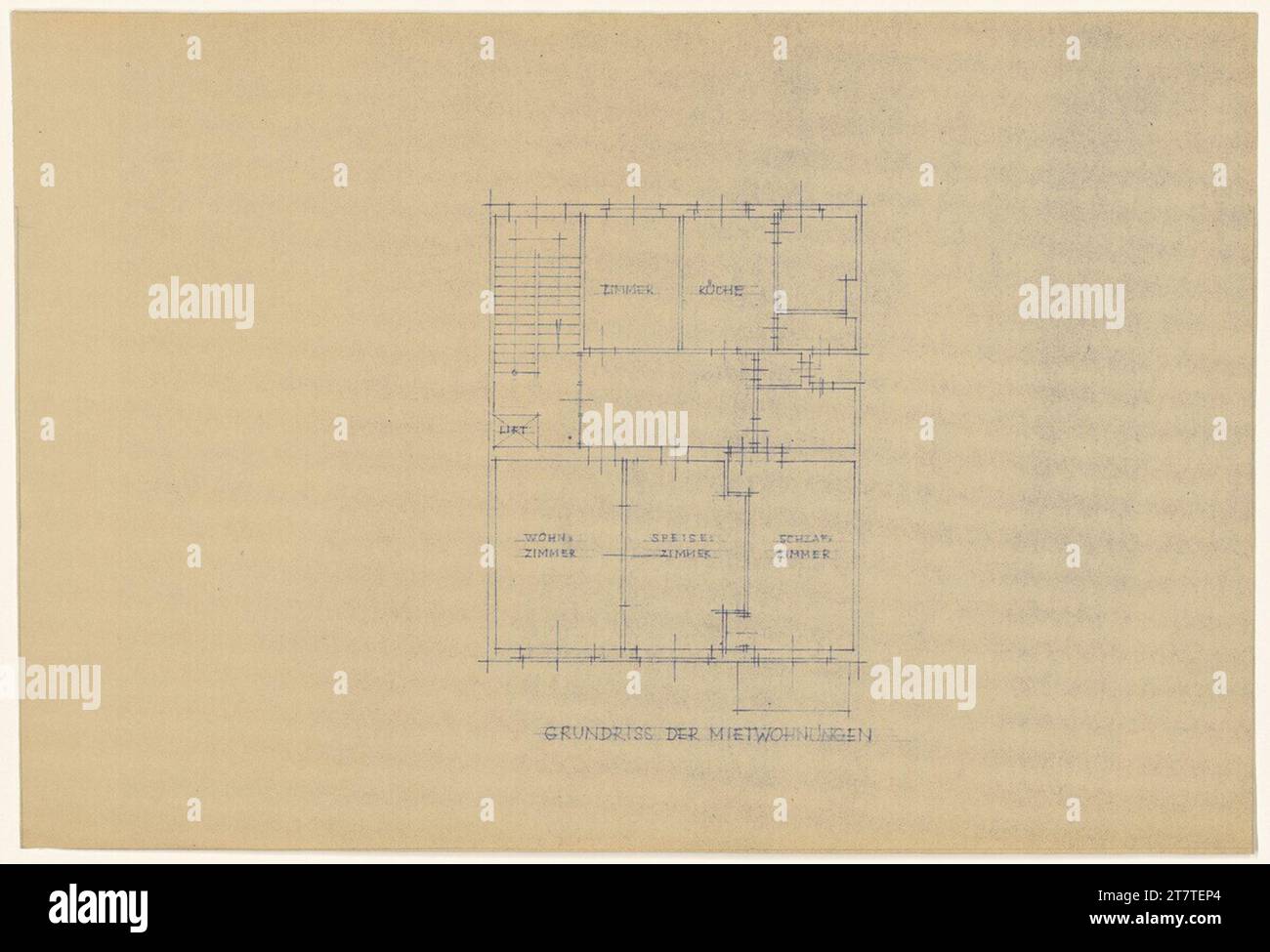 Adolf Loos (Entwerfer in) House Heinrich Jordan, Brno, Czech Republic ...