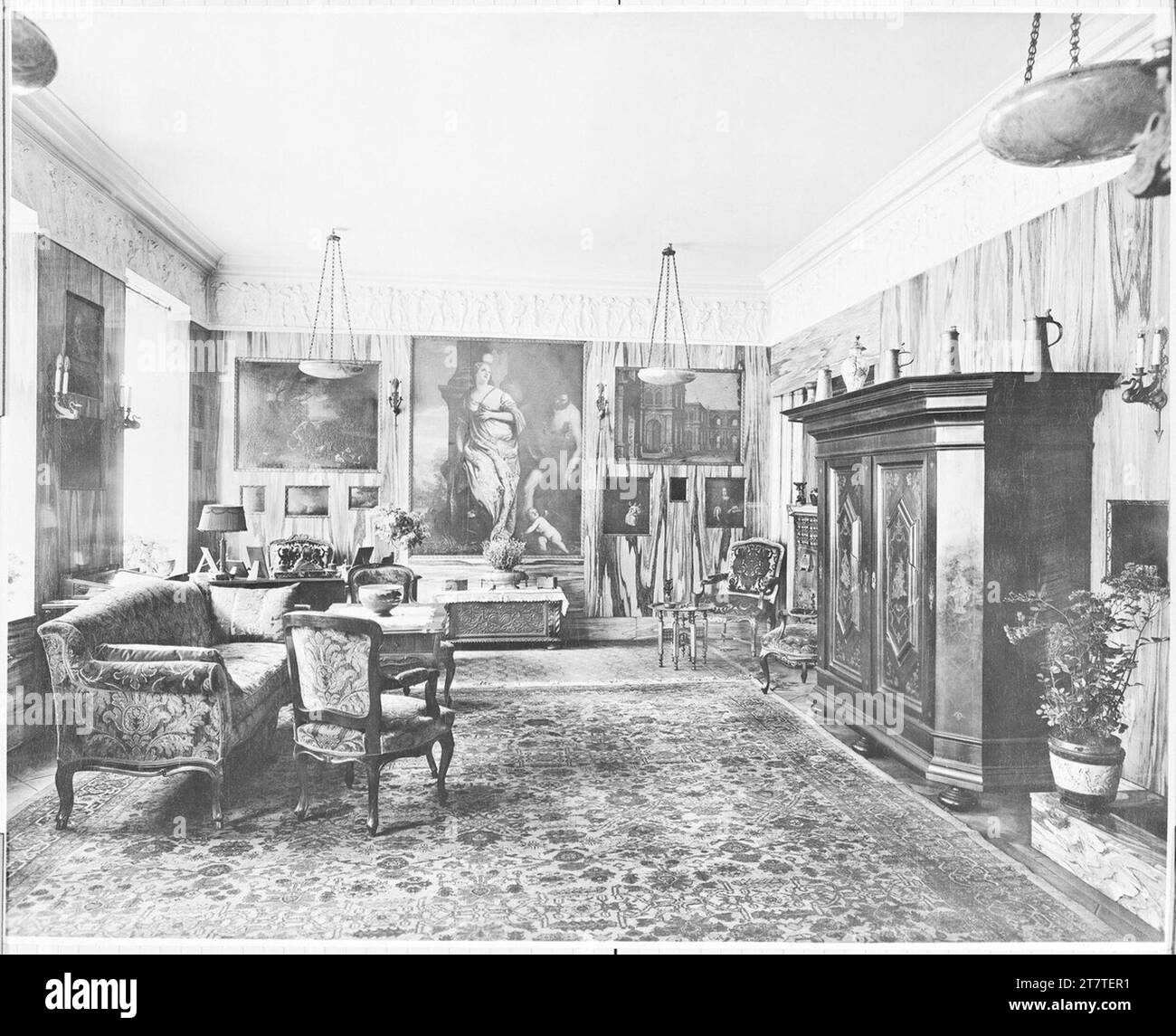 Martin Gerlach jun. Apartment Arnold and Julius Bellak, Vienna I ...