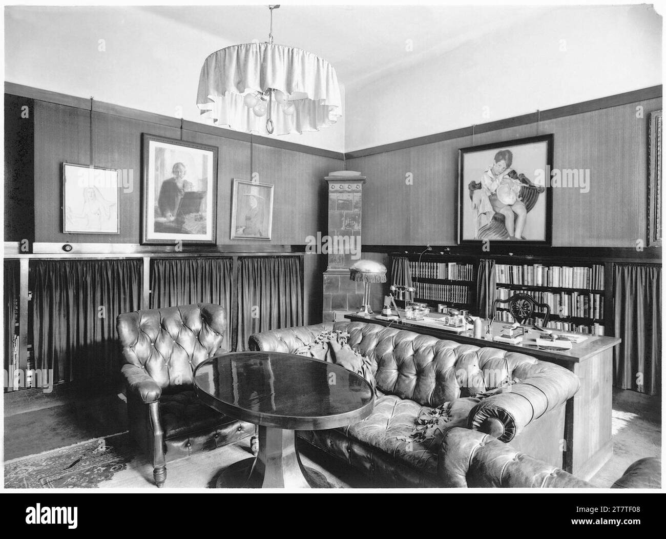 Martin Gerlach jun. Apartment Paul Khuner, Vienna IV., Möllwaldplatz 4 ...