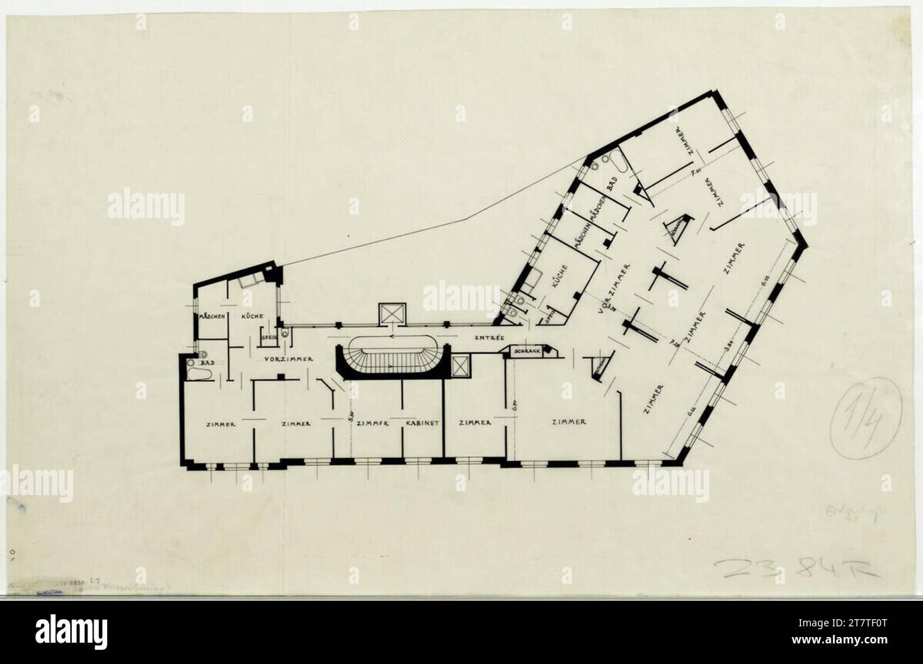Adolf Loos (Entwerfer in) House on Michaelerplatz (Goldman & Salatz ...
