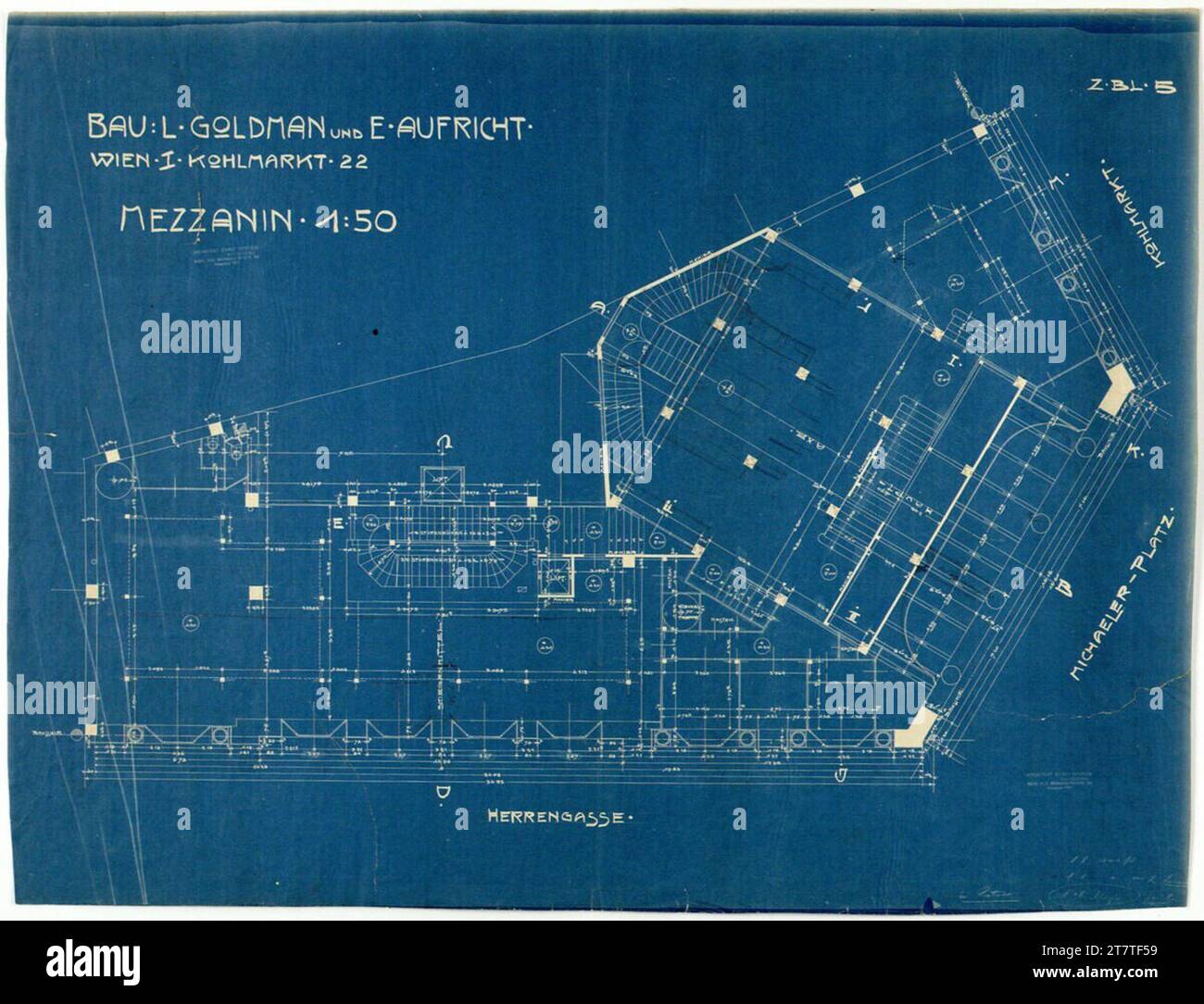 Adolf Loos (Entwerfer in) Haus am Michaelerplatz (Goldman & Salatz ...