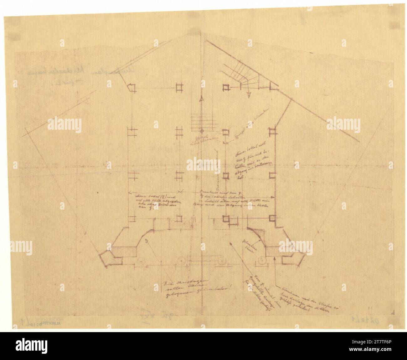 Adolf Loos (Entwerfer in) Haus am Michaelerplatz (Goldman & Salatz ...