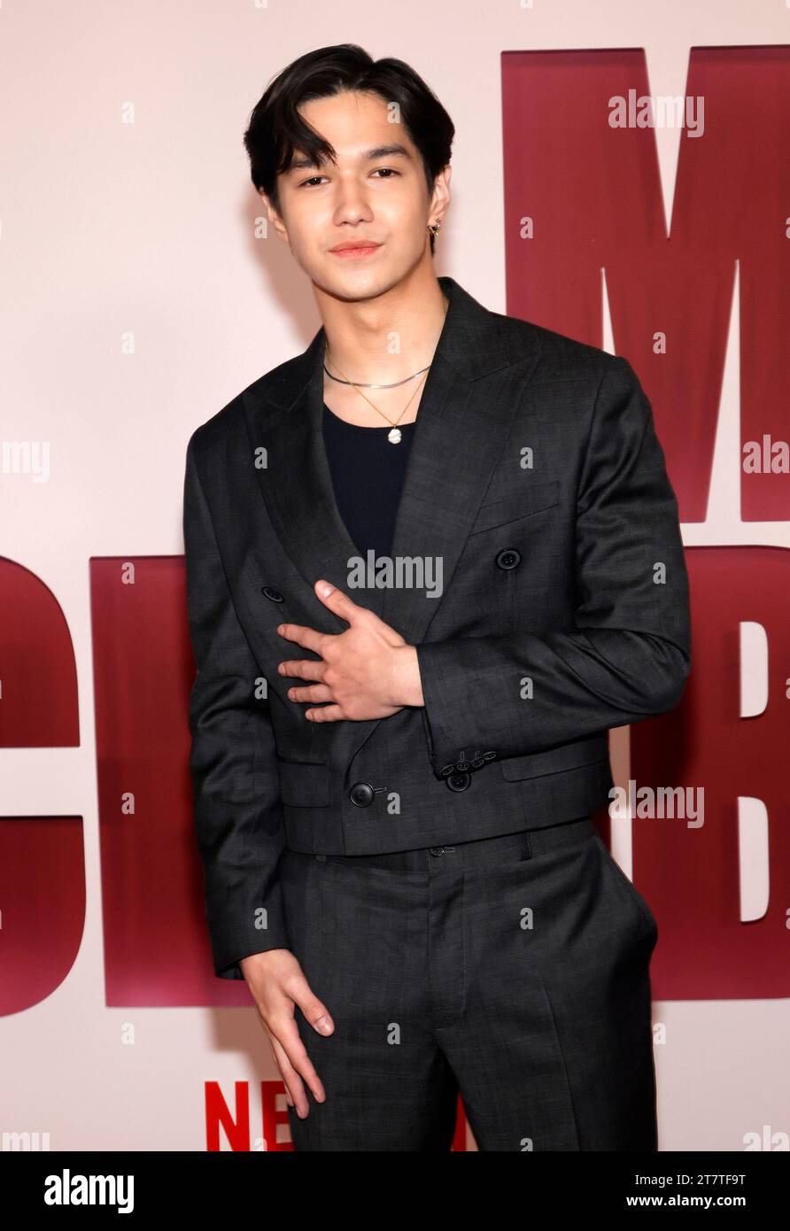 Los Angeles, Ca. 16th Nov, 2023. Gabriel Chung at the Netflix World ...