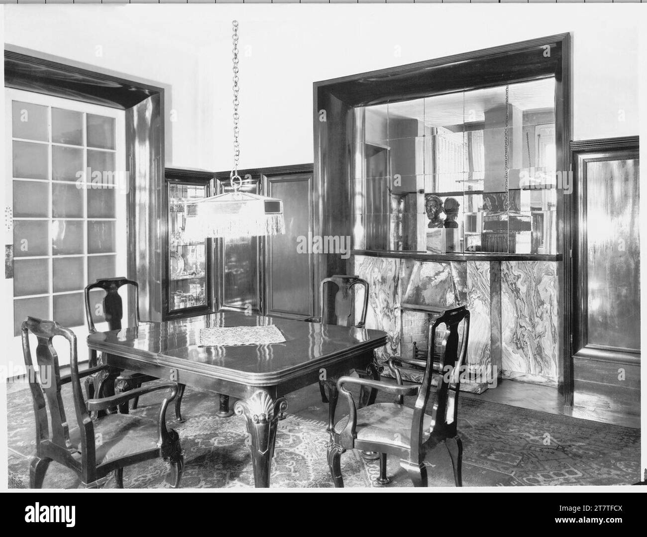 Martin Gerlach jun. Apartment Leopold Goldman, Vienna XIX., Hardtgasse ...