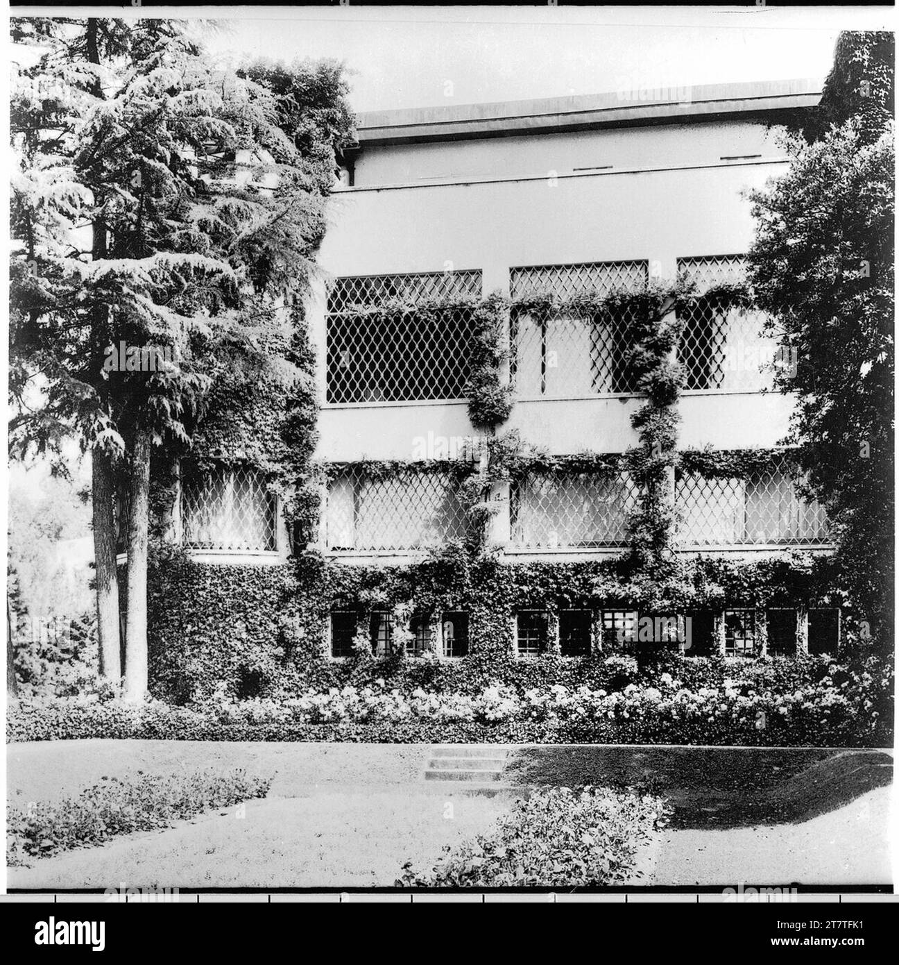 Martin Gerlach jun. Villa Karma, Clarens at Montreux, Rue St. Moritz 352, Switzerland, garden ...