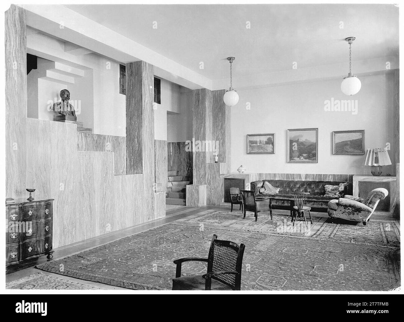 Martin Gerlach jun. Villa Dr. Ing. Frantisek and Milada Müller, Prague ...