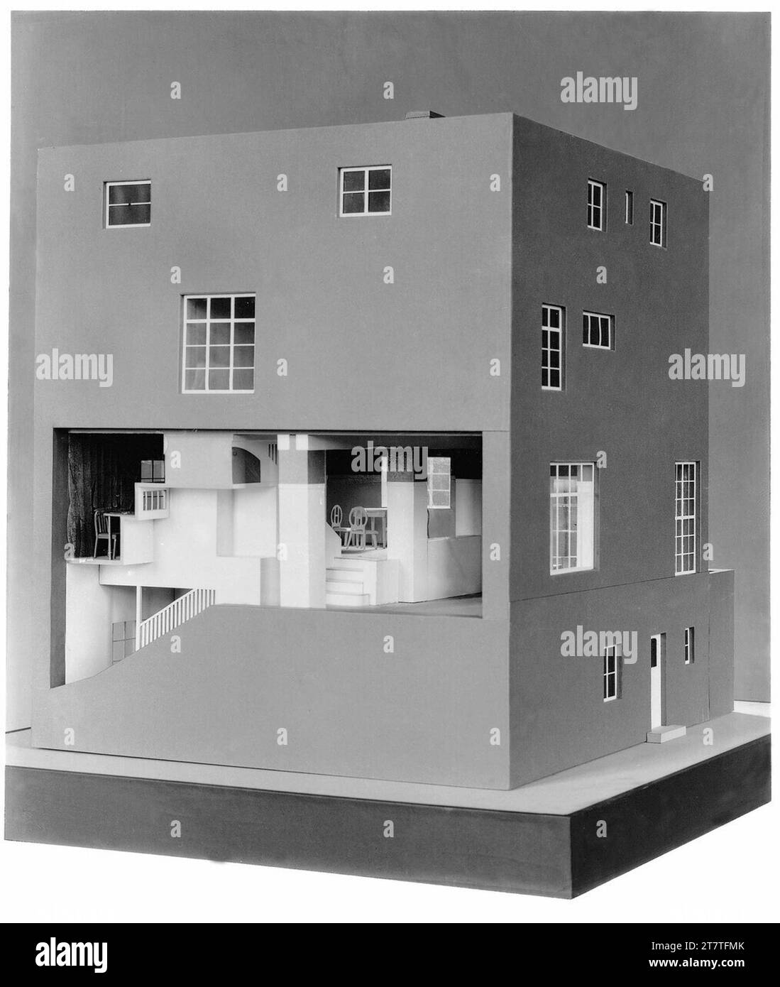 Martin Gerlach jun. Haus Josef and Marie Rufer, Vienna XIII ...