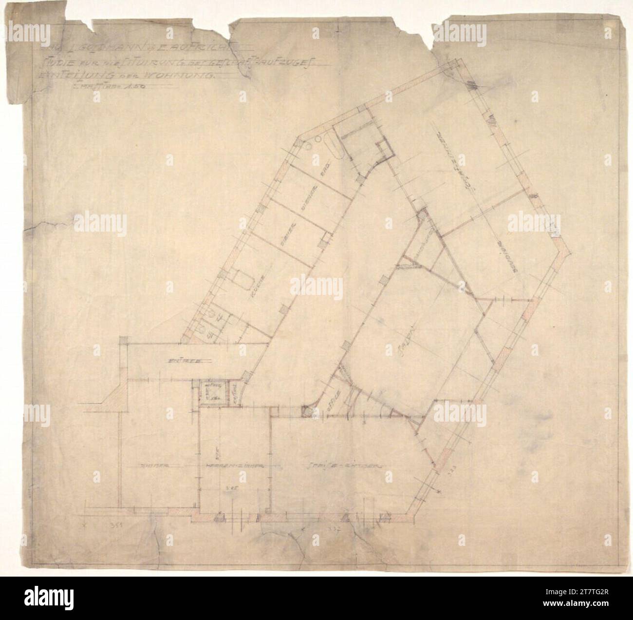 Adolf Loos (Entwerfer in) Haus am Michaelerplatz (Goldman & Salatz ...