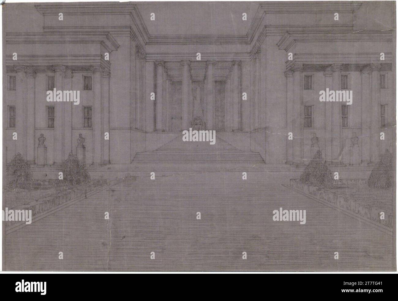 Adolf Loos (Entwerfer in) Construction of the horticultural grounds ...