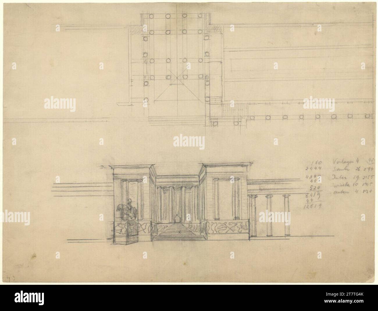 Adolf Loos (Entwerfer in) Construction of the horticultural grounds ...