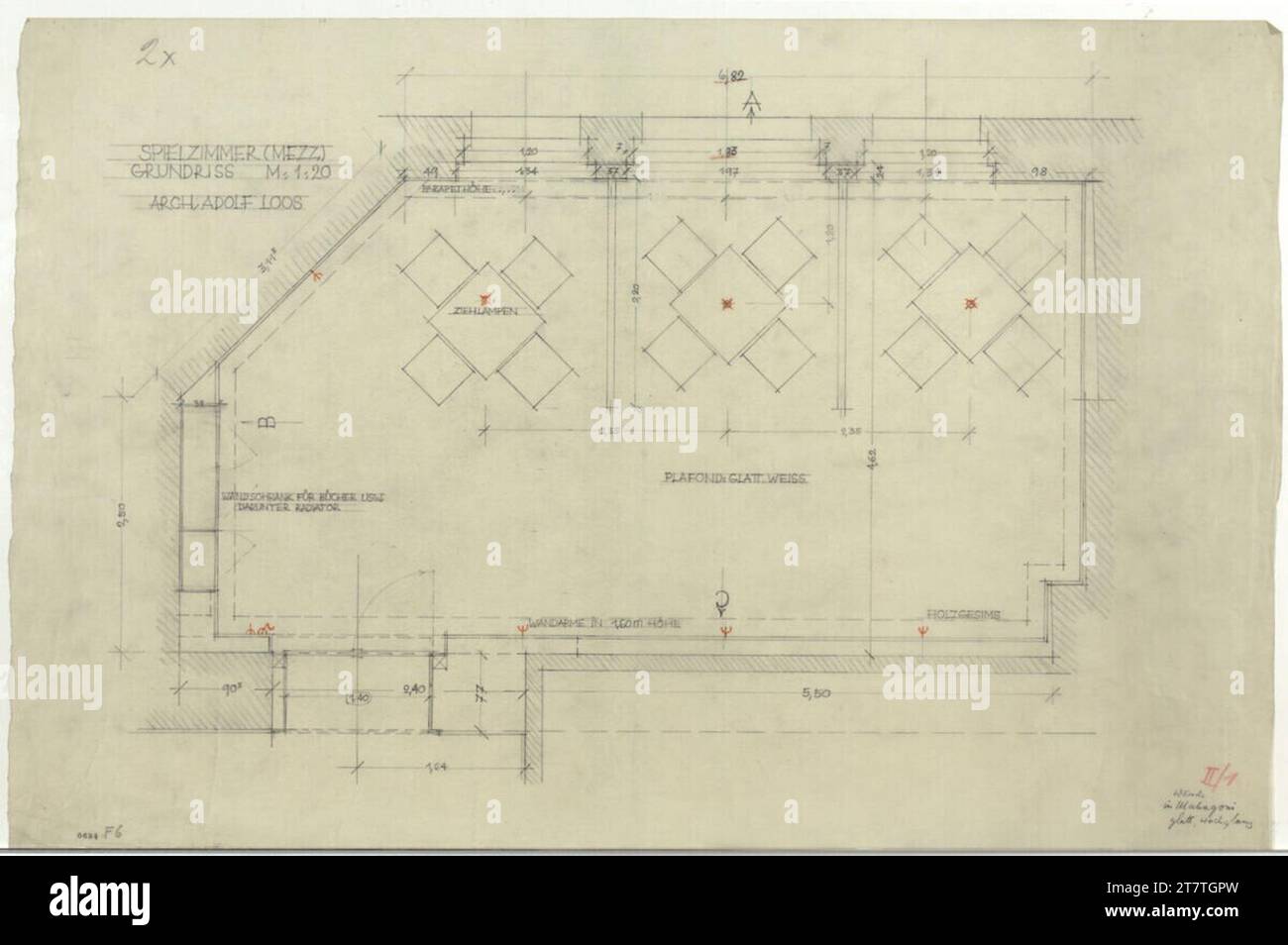 Adolf Loos (Entwerfer in) Sanatorium Esplanade, Karlsbad, Alte Wiese 36 ...