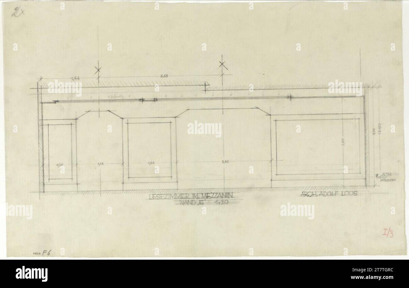 Adolf Loos (Entwerfer in) Sanatorium Esplanade, Karlsbad, Alte Wiese 36 ...