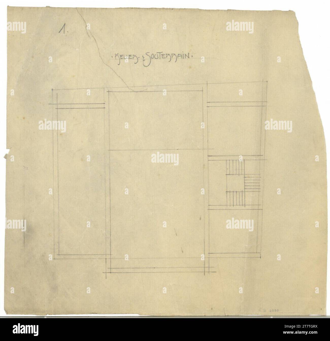 Adolf Loos (Entwerfer in) Black Forest School II, Vienna, floor plan ...