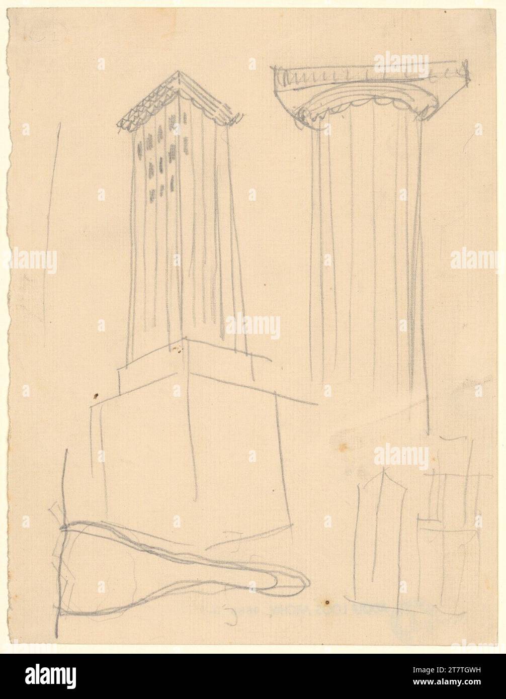 Adolf Loos (Entwerfer in) The Chicago Tribune Column, Chicago, Michigan ...