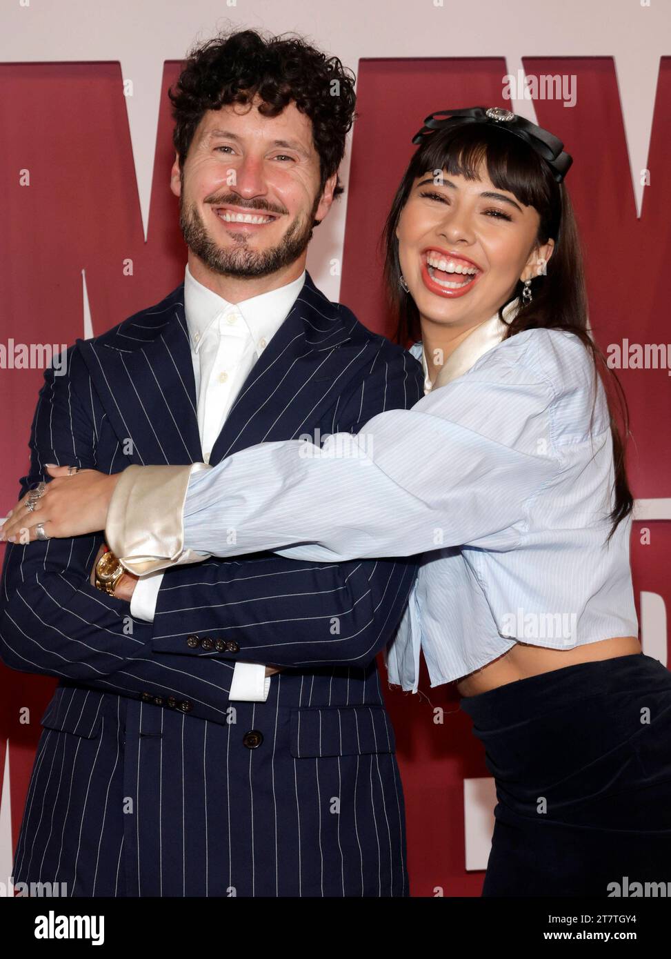 LOS ANGELES, CA - NOVEMBER 16: Valentin Chmerkovskiy, Xochitl Gomez at ...