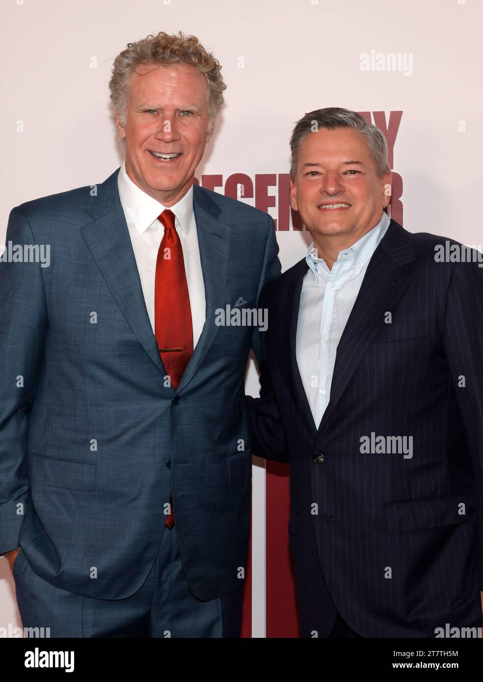 Los Angeles, Ca. 16th Nov, 2023. Will Ferrell, Ted Sarandos at the ...