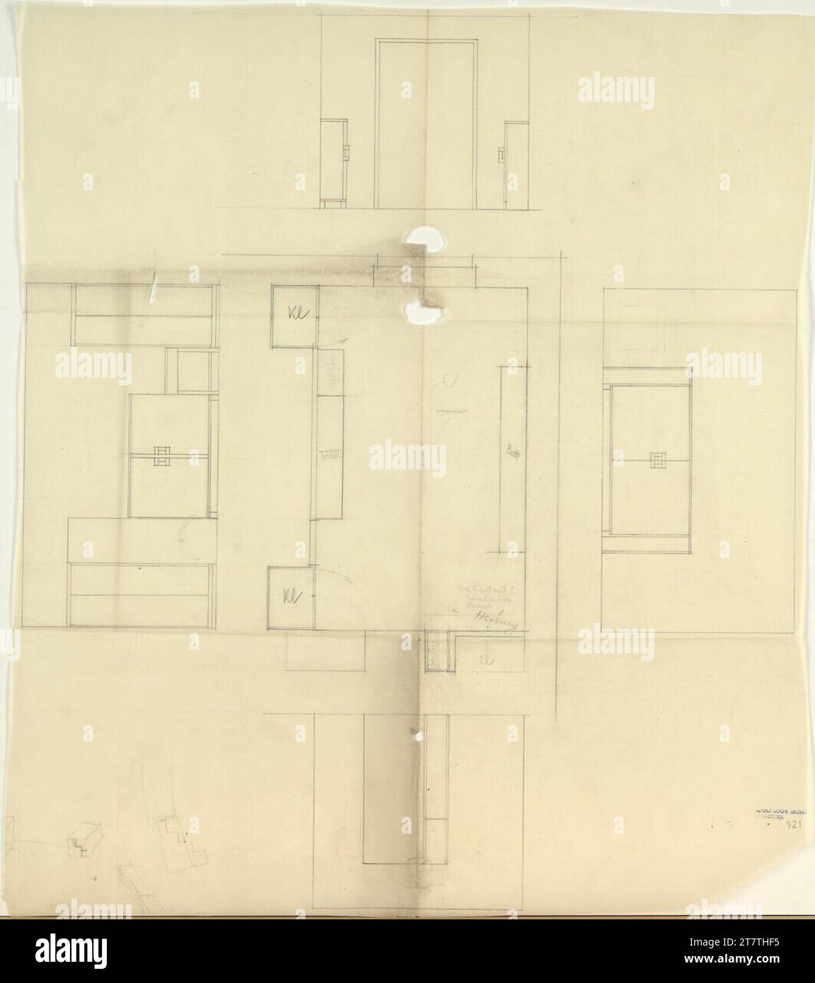 Adolf Loos (Entwerfer in) House Hans and Anny Moller, Vienna XVIII ...