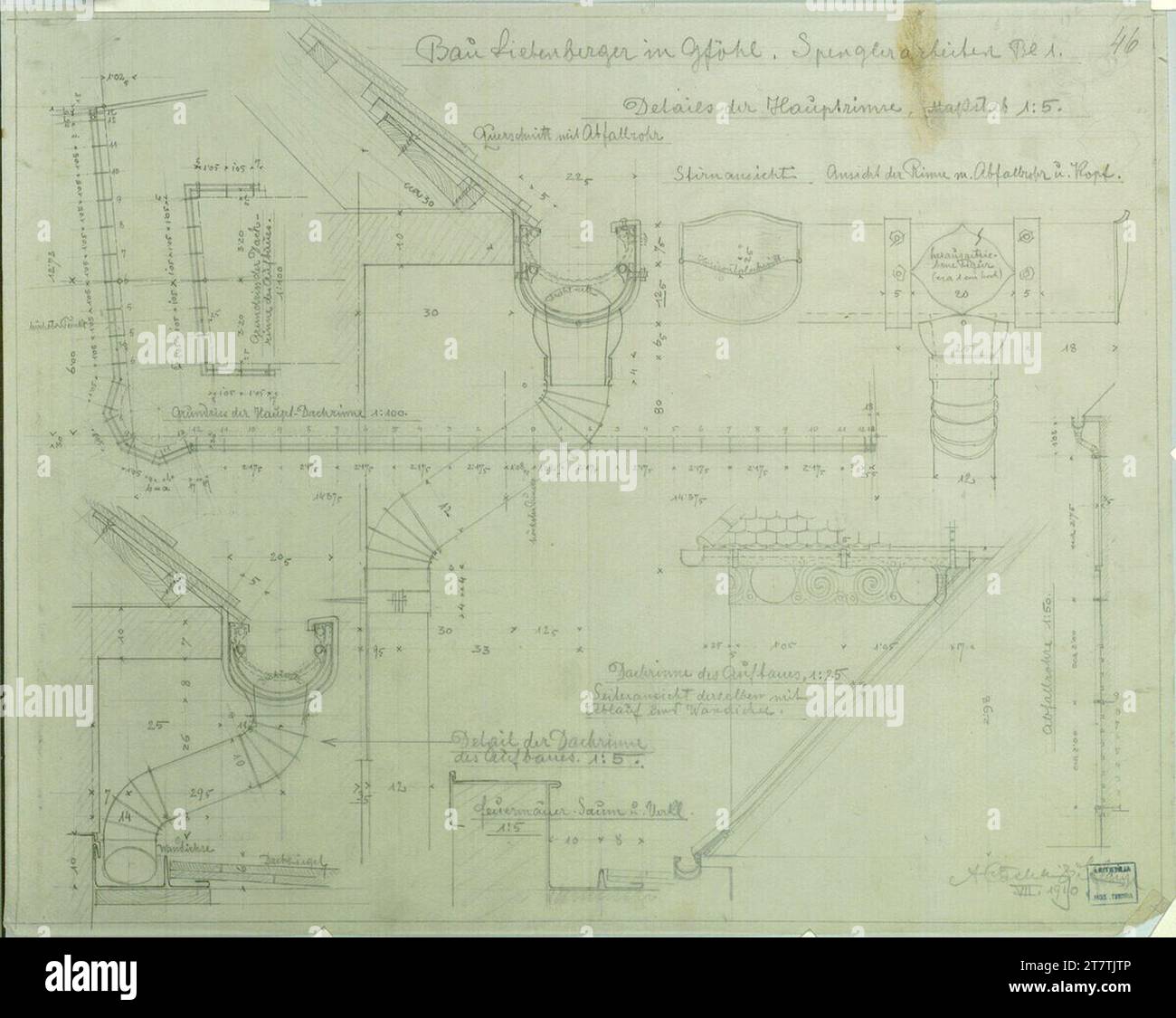 Alfred Castelliz Gföhl, residential and commercial building Franz ...