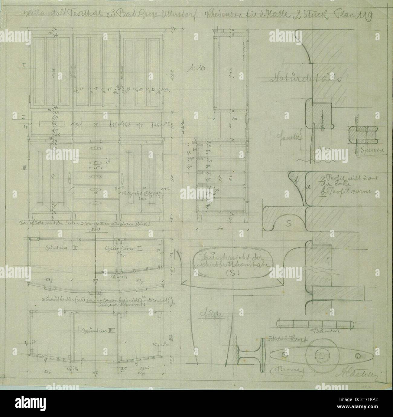 Alfred Castelliz Bad Groß Ullersdorf (Northern Moravia), Sanatorium ...