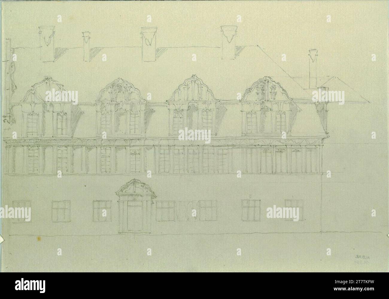Alfred Castelliz Bad Groß Ullersdorf (northern Moravia), Villa ...